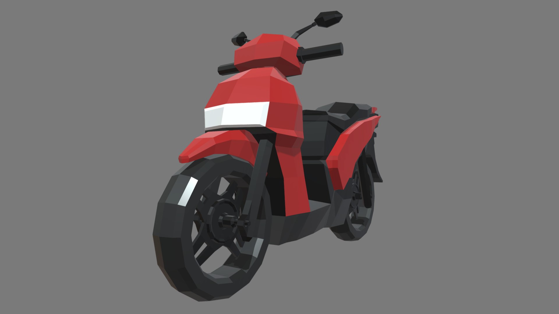 3D Model Low Poly Motorbike 04 - TurboSquid 2230307