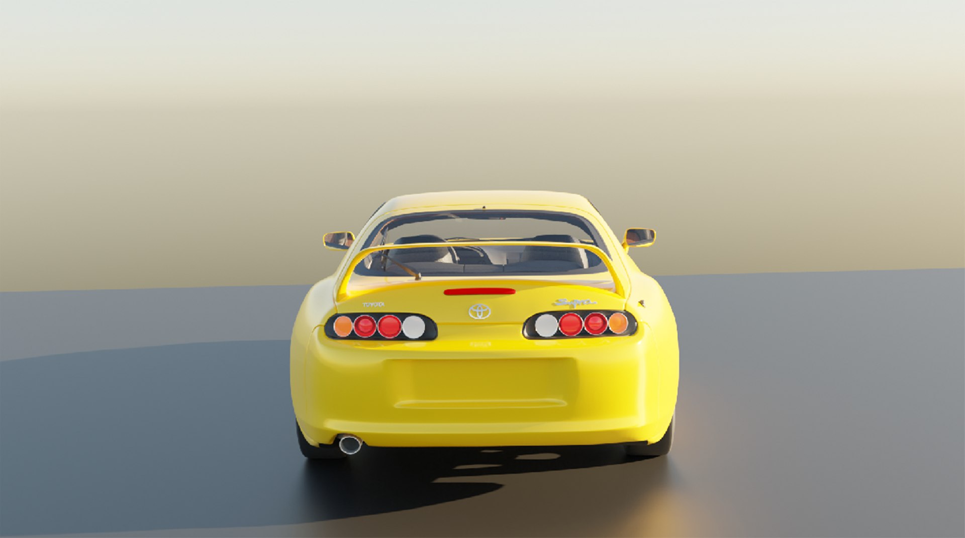 Toyota Supra MK4 1997 3D Model - TurboSquid 2133065