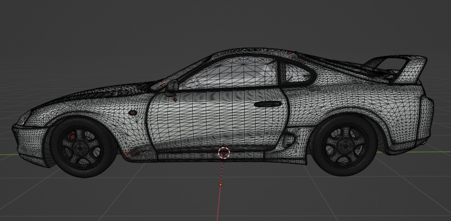 Toyota Supra MK4 1997 3D Model - TurboSquid 2133065