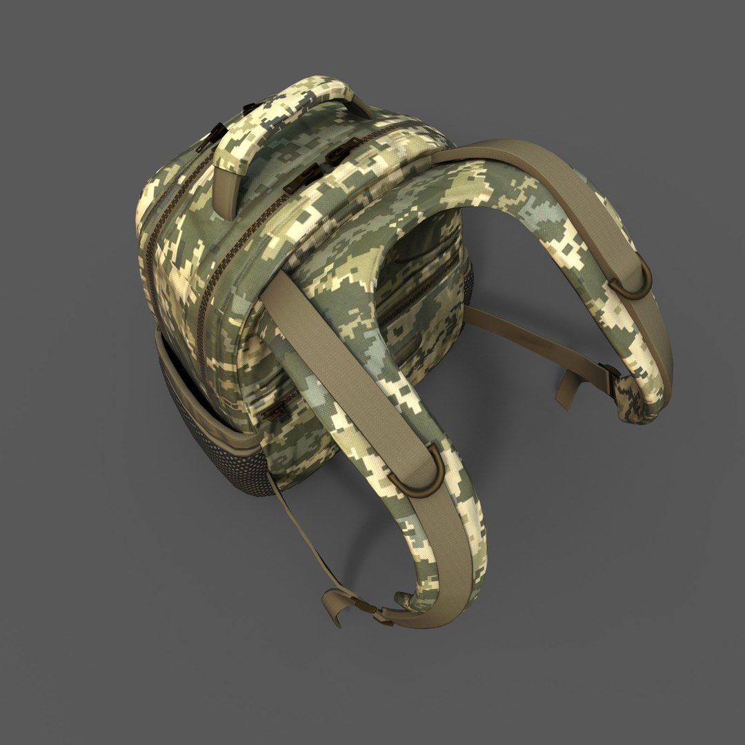 3D Bag Backpack Character - TurboSquid 1484017