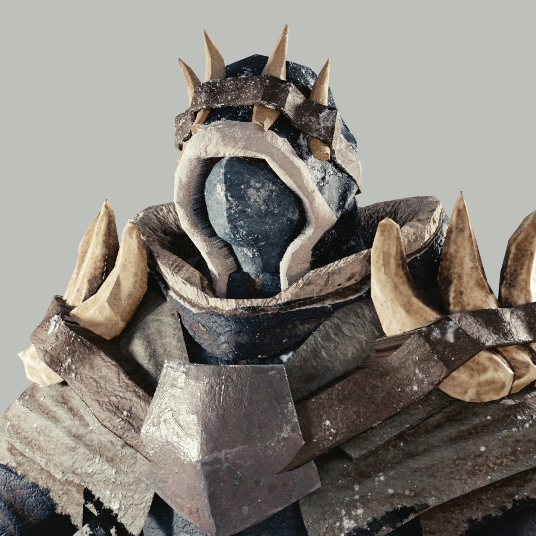 Fantasy Armorset Arctic Armor 3D Model - TurboSquid 1274740