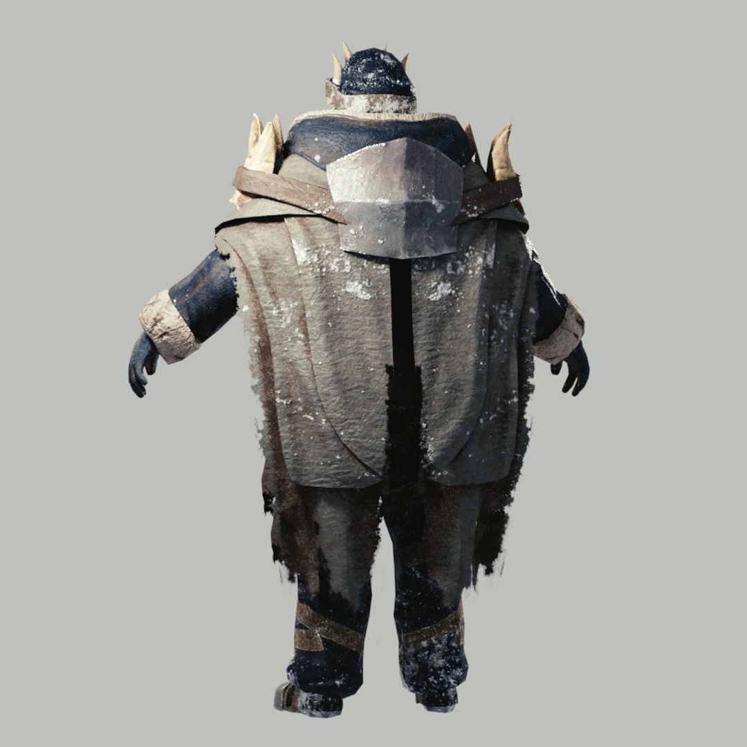 Fantasy Armorset Arctic Armor 3D Model - TurboSquid 1274740