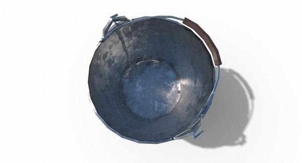 Welded bucket model - TurboSquid 1393771