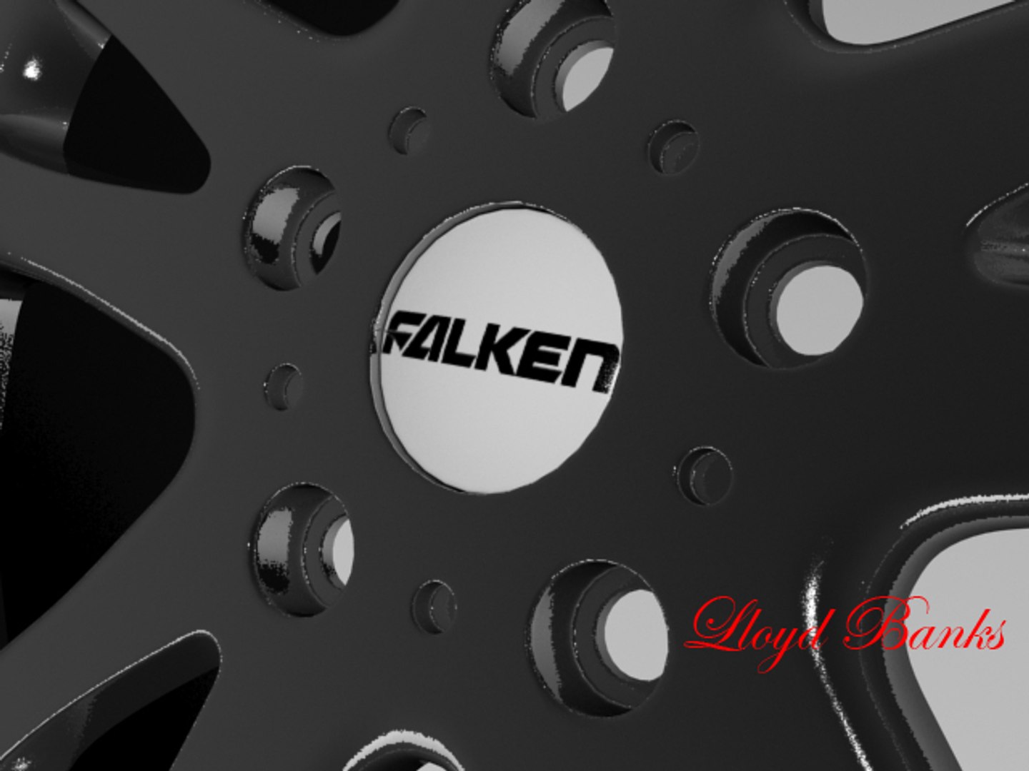 Rim Falken 3d Max
