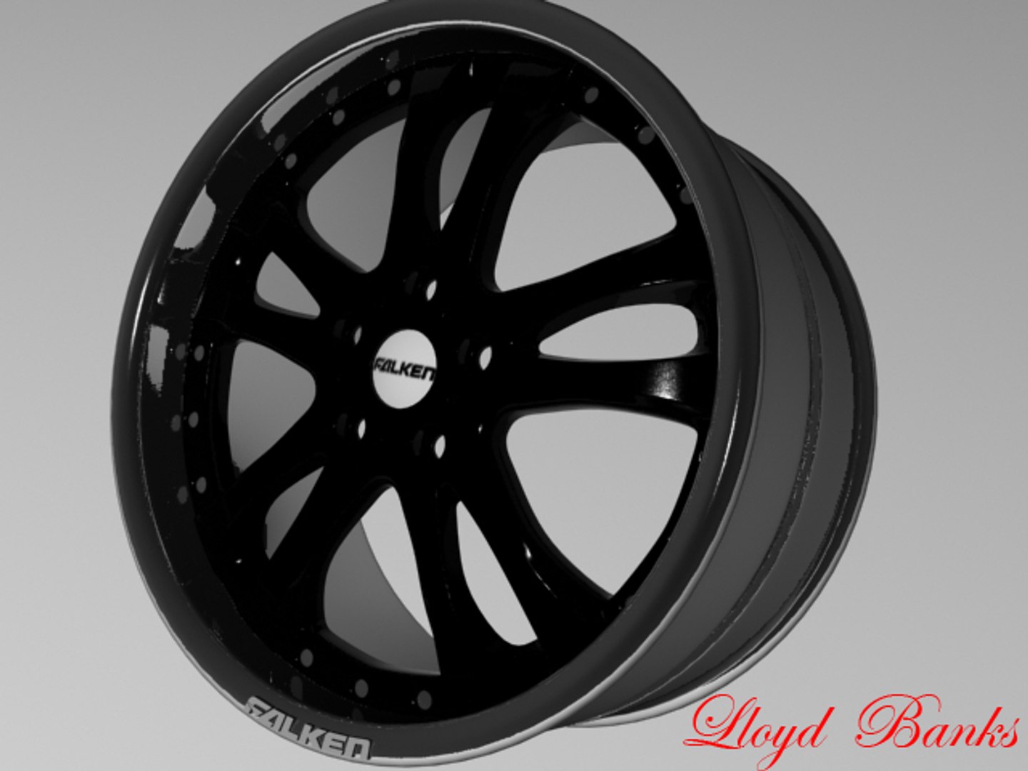 Rim Falken 3d Max