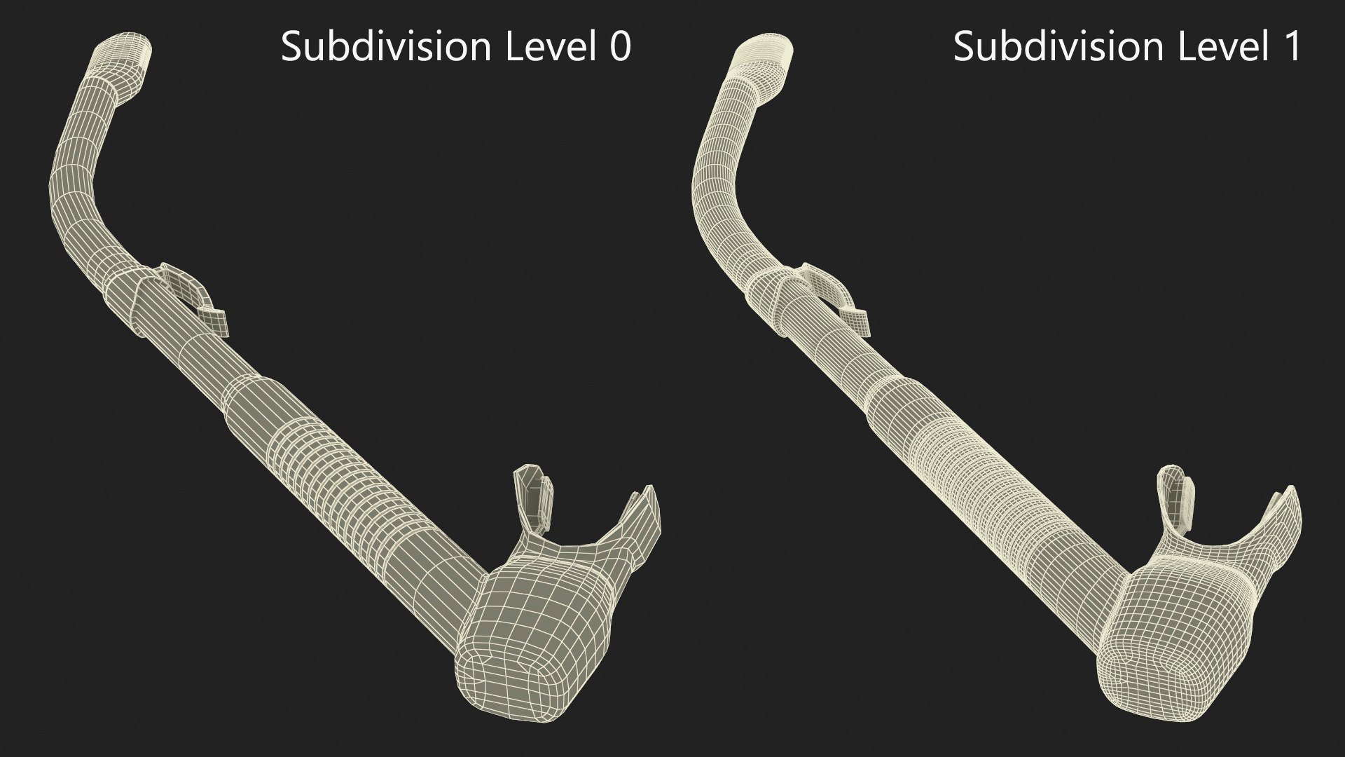 3D Scuba Diving Snorkel Model - TurboSquid 2127130