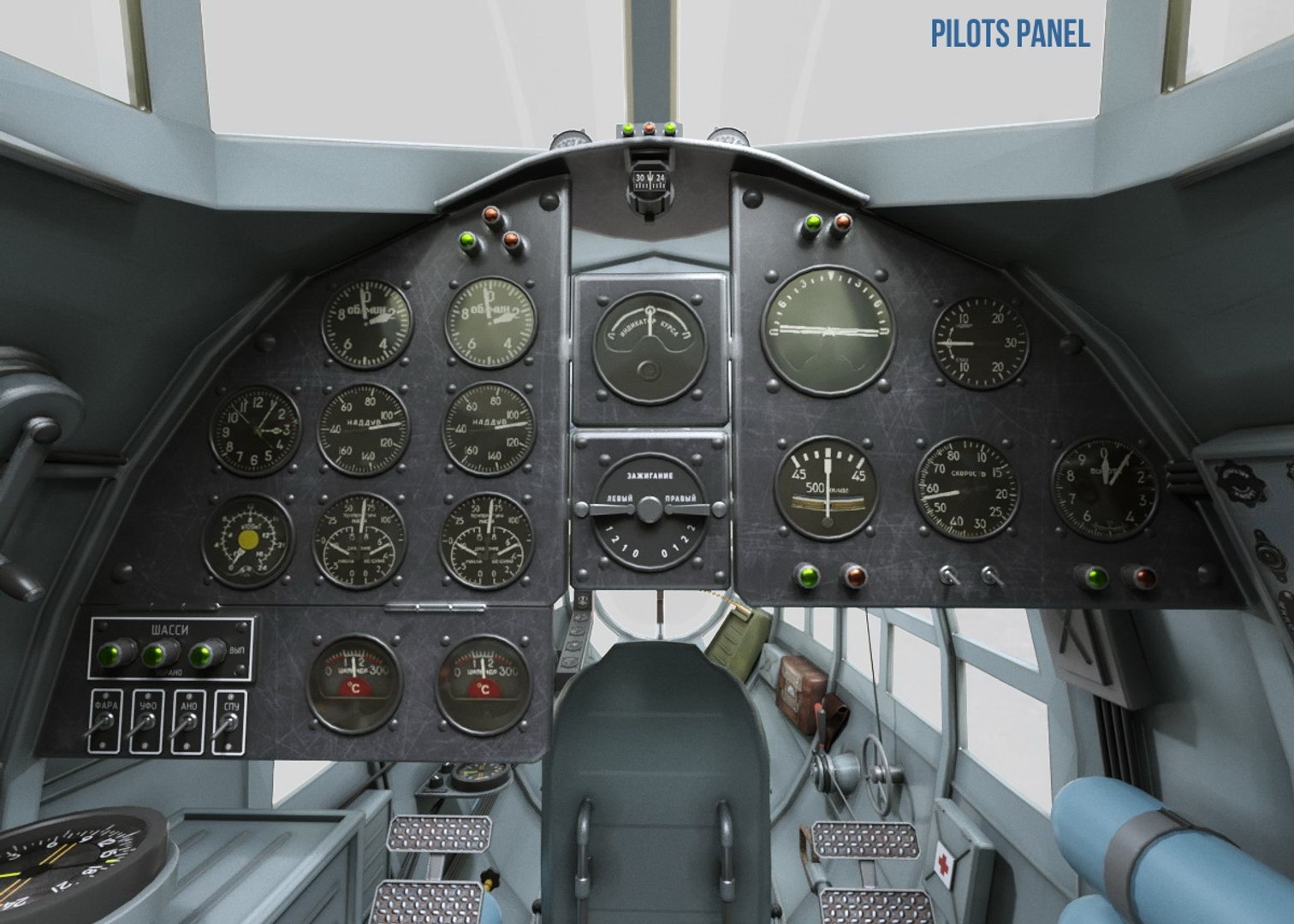 3D Ilyushin IL-4 Model - TurboSquid 2126648