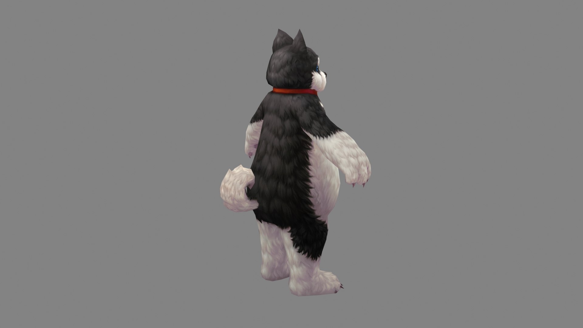 3D Cartoon Husky Character - Dog Model - TurboSquid 2108245