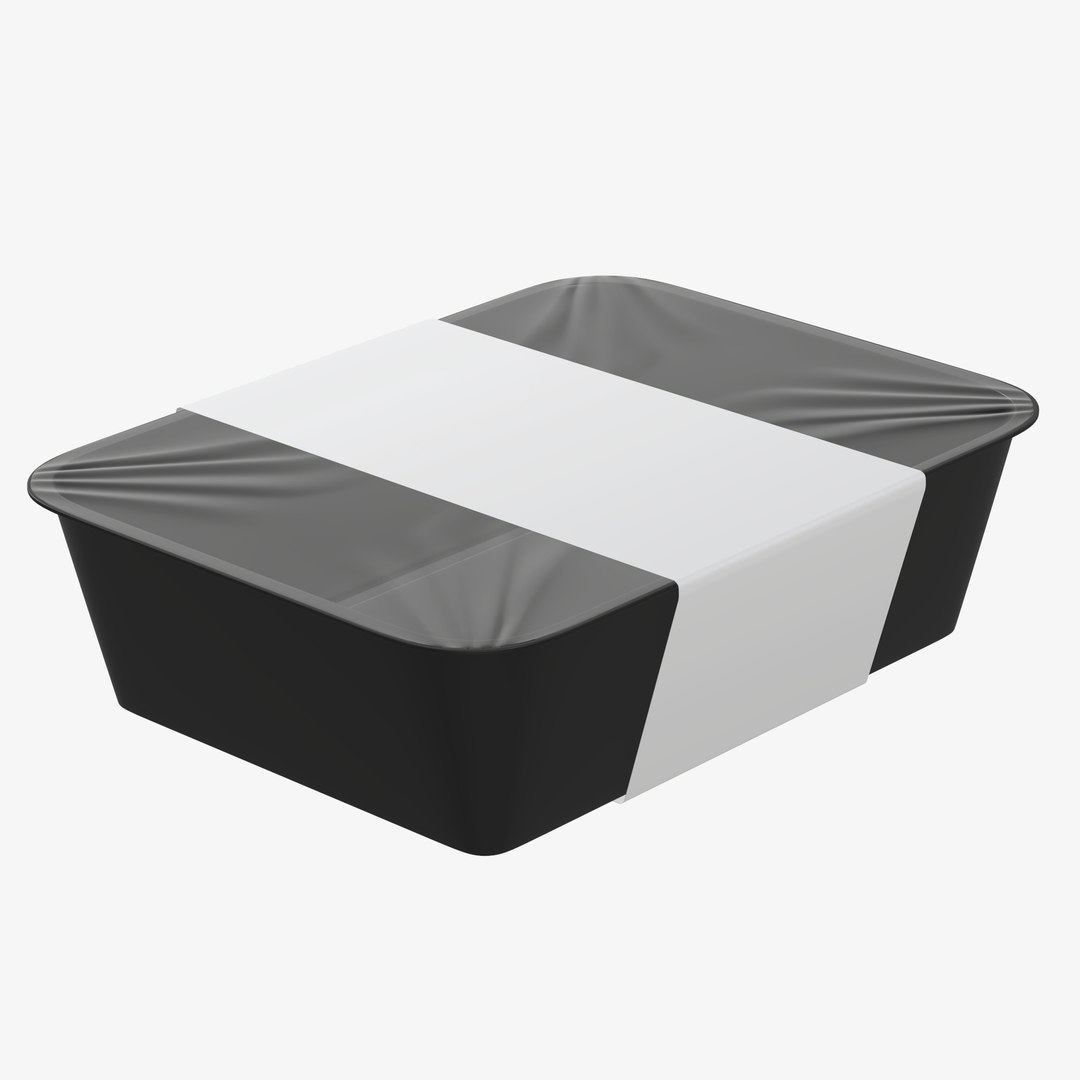 3D mockup food box - TurboSquid 1685930