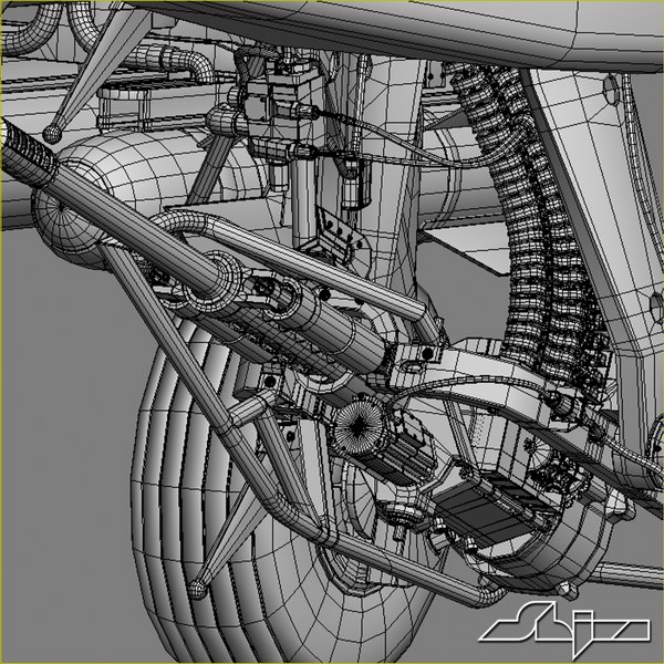 3d apache helicopter model