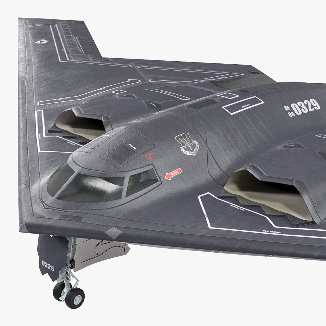 northrop grumman b-2 spirit 3ds