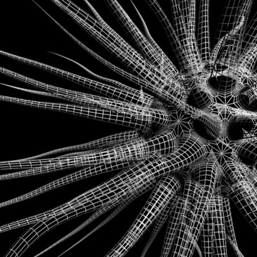 Microscopic Virus Cell 3d Model