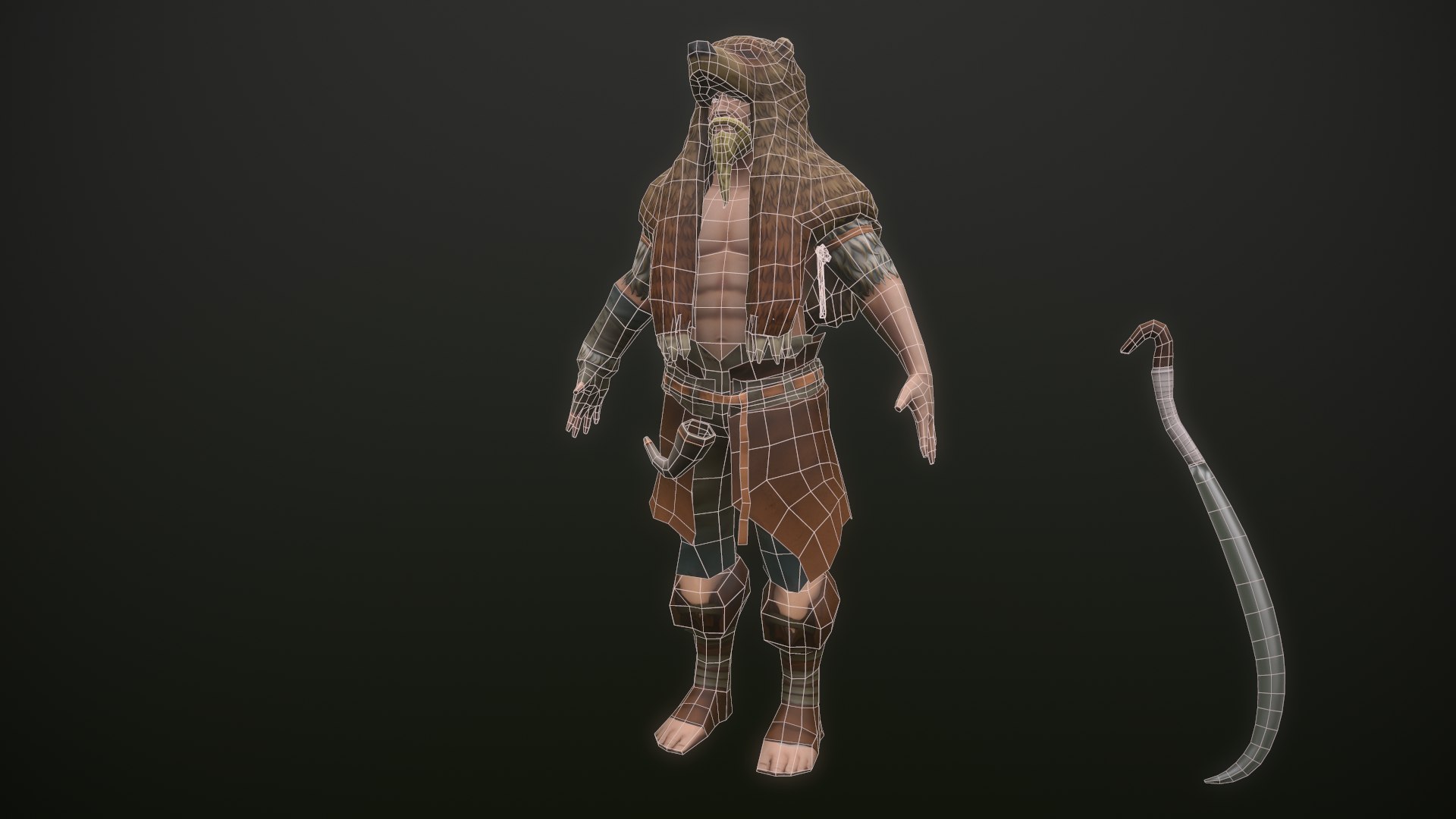 Male Game Character 2.1 - Low Poly 3D Model - TurboSquid 2106268