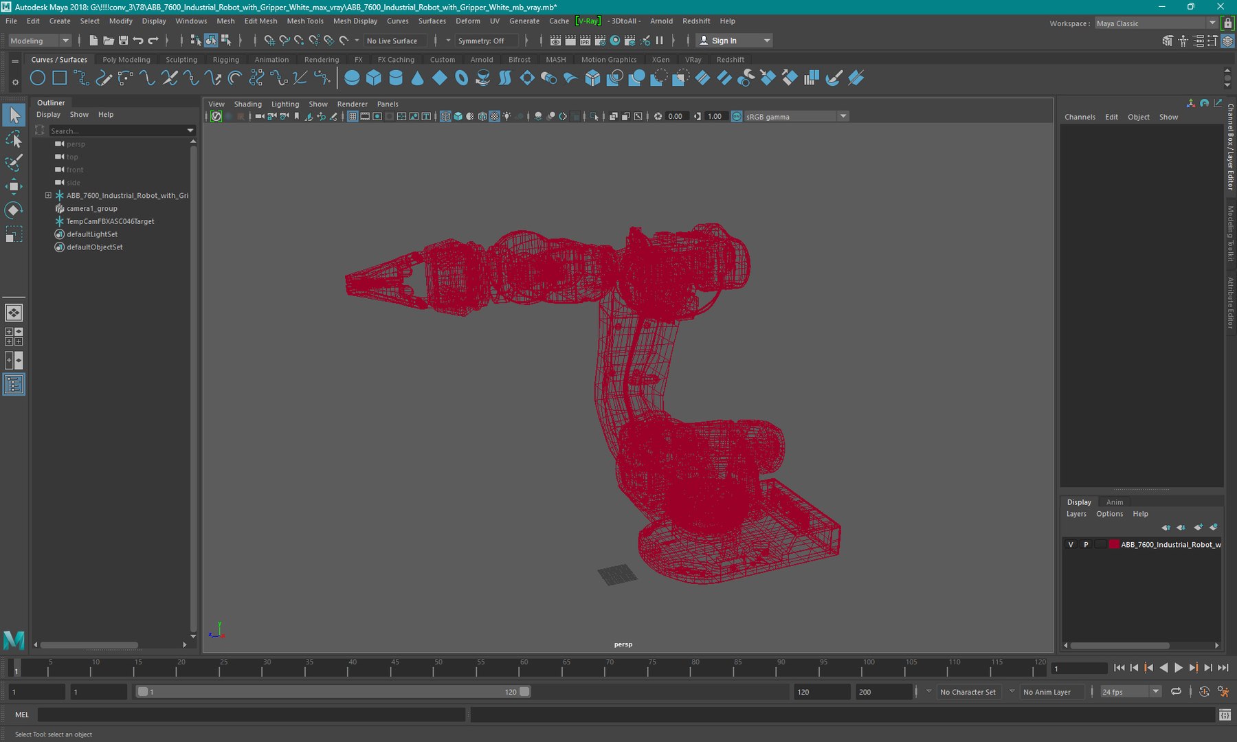 ABB 7600 Industrial Robot With Gripper White 3D - TurboSquid 2385096