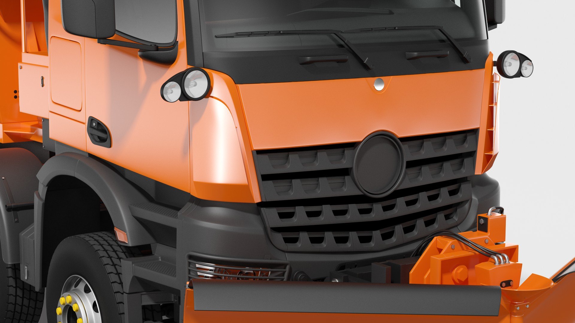 Gritter truck 3D model - TurboSquid 1681332
