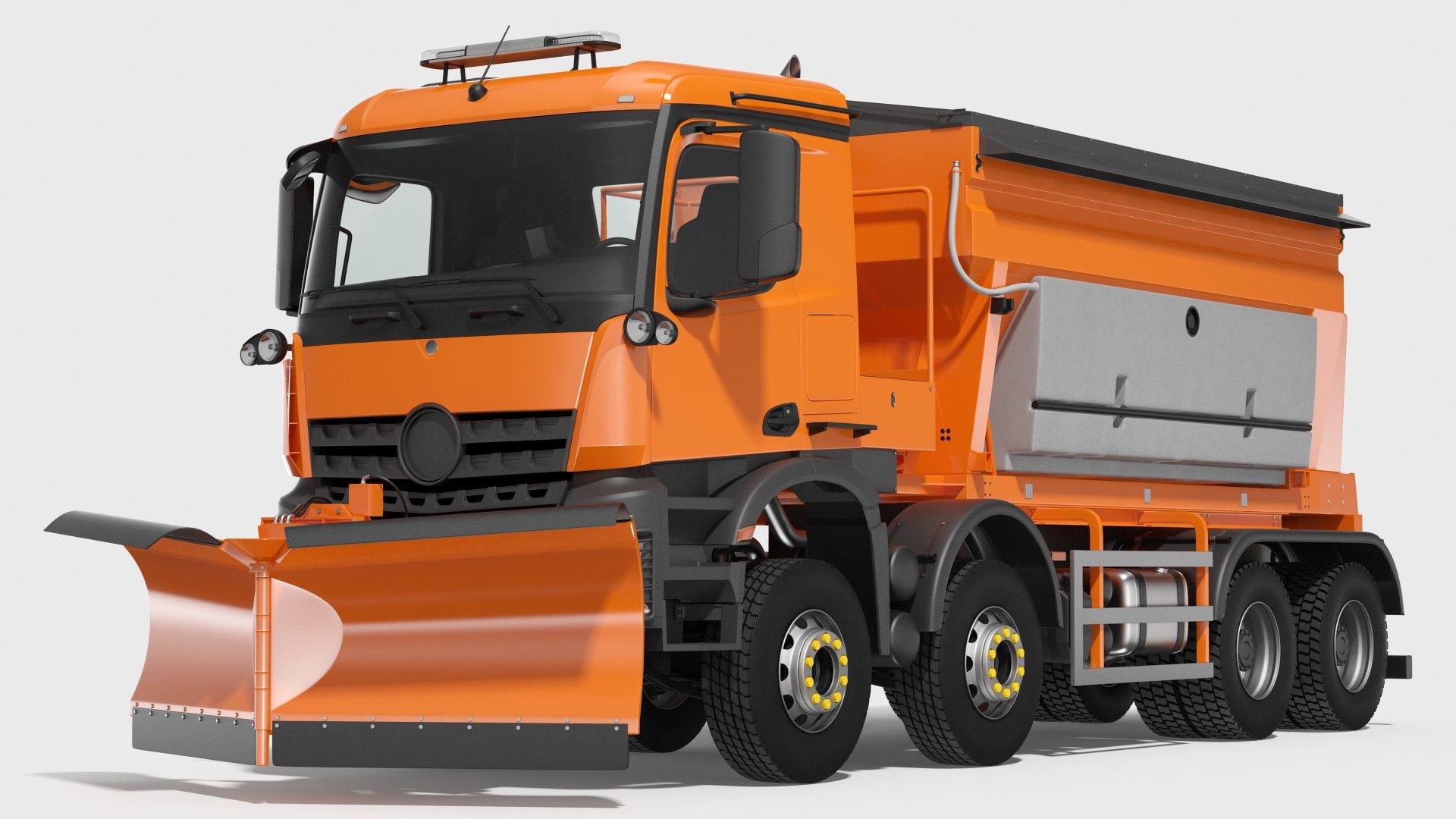 Gritter truck 3D model - TurboSquid 1681332