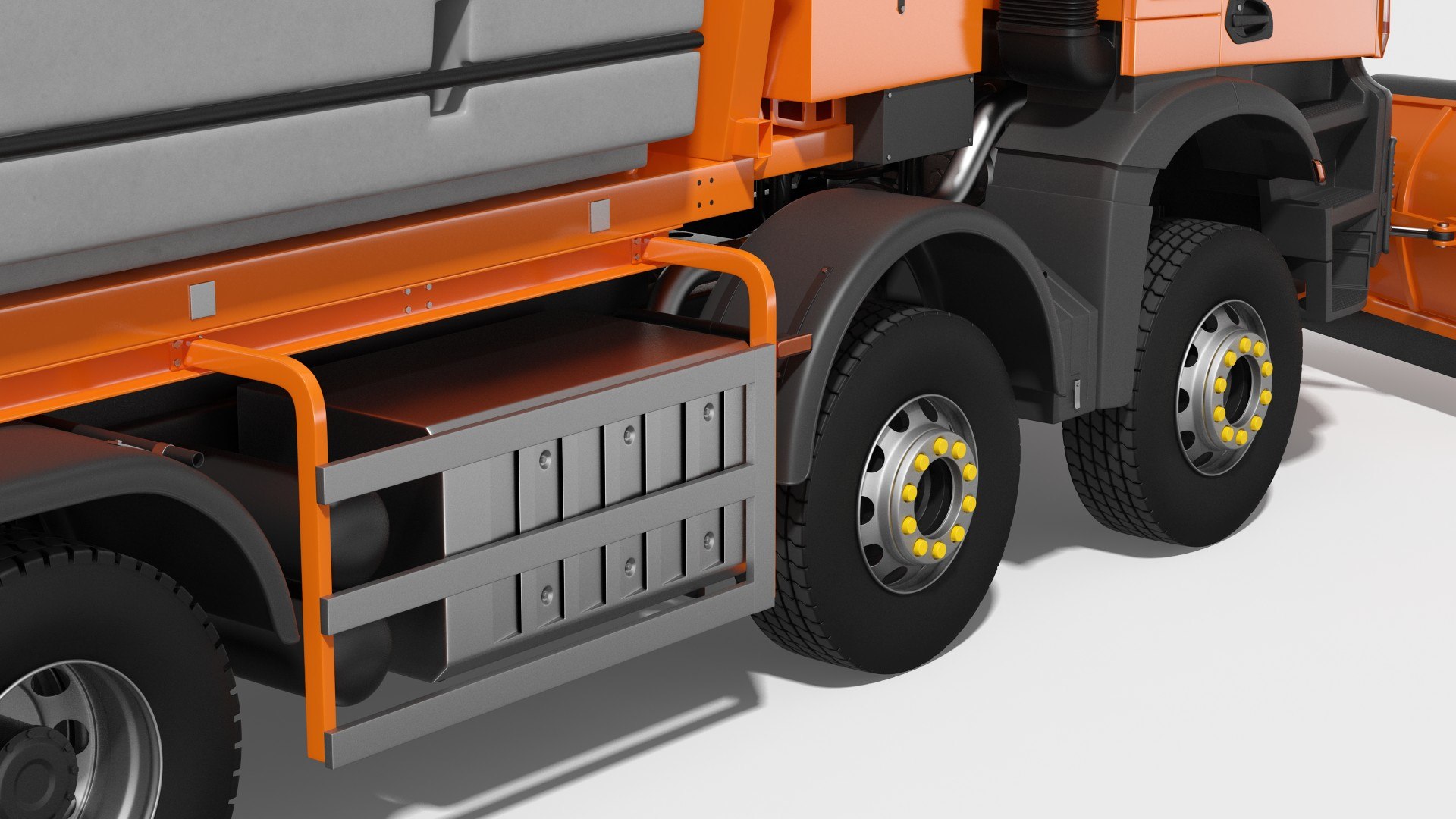 Gritter truck 3D model - TurboSquid 1681332