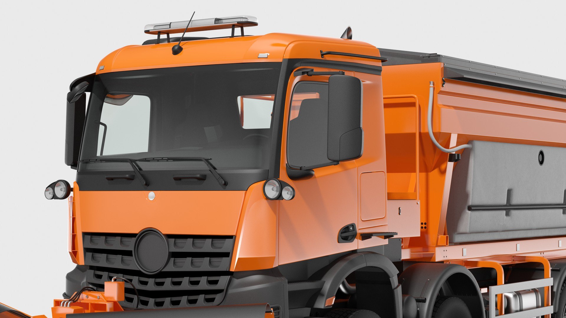 Gritter truck 3D model - TurboSquid 1681332