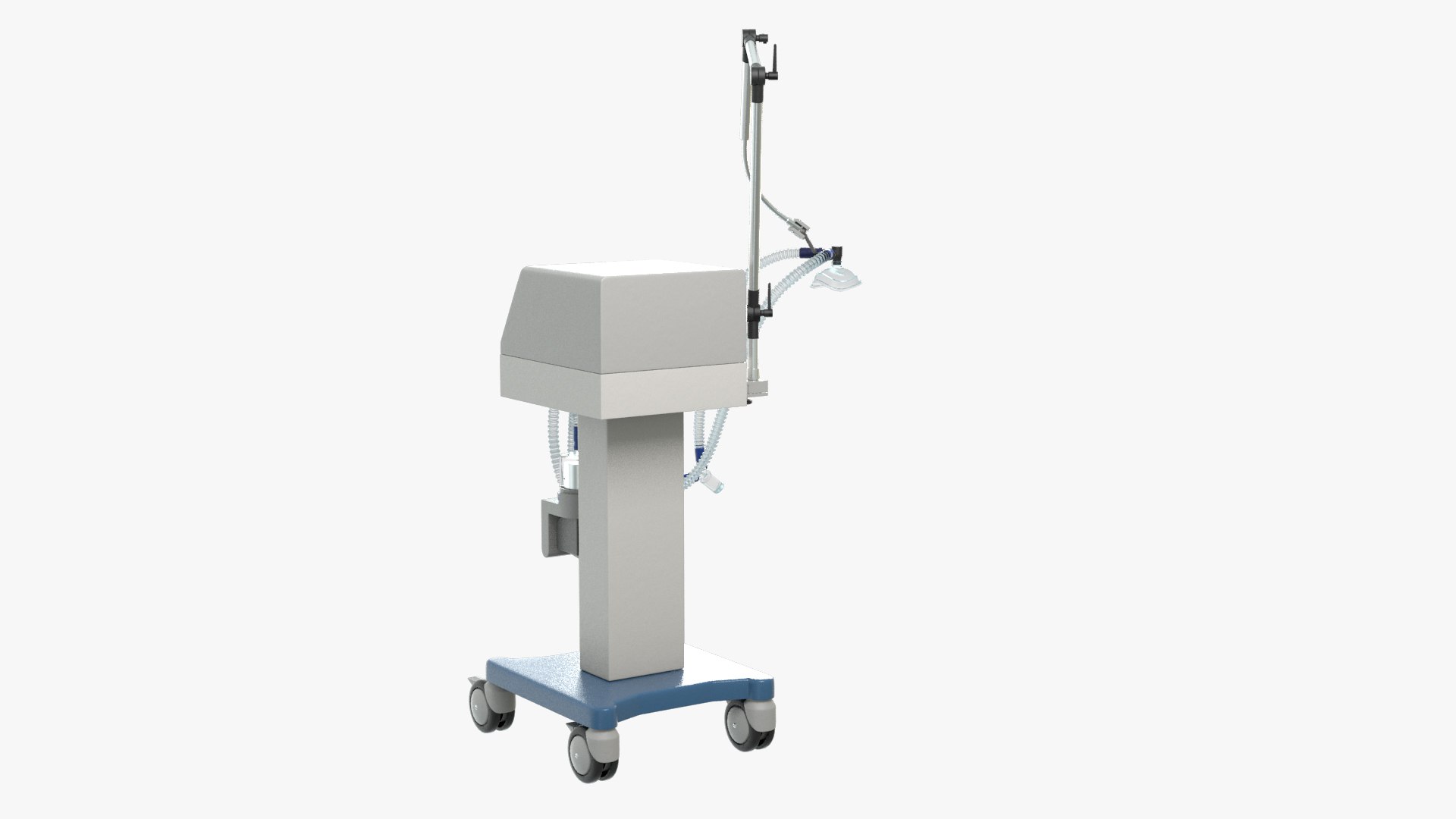Hospital Medical Lung Ventilator Model - TurboSquid 1540451