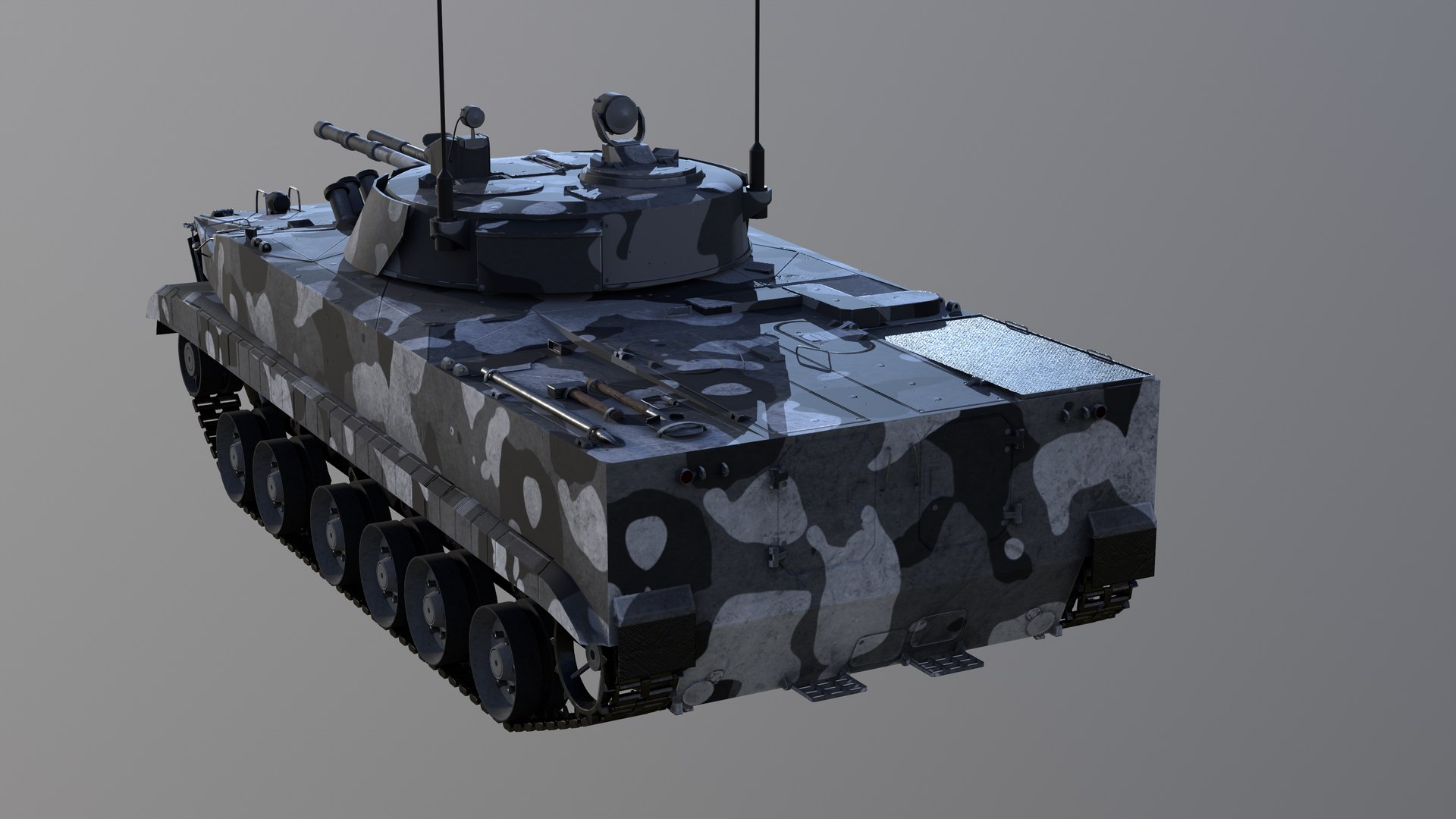 3D Model BMP-3 Armored Vehicle - TurboSquid 1899487