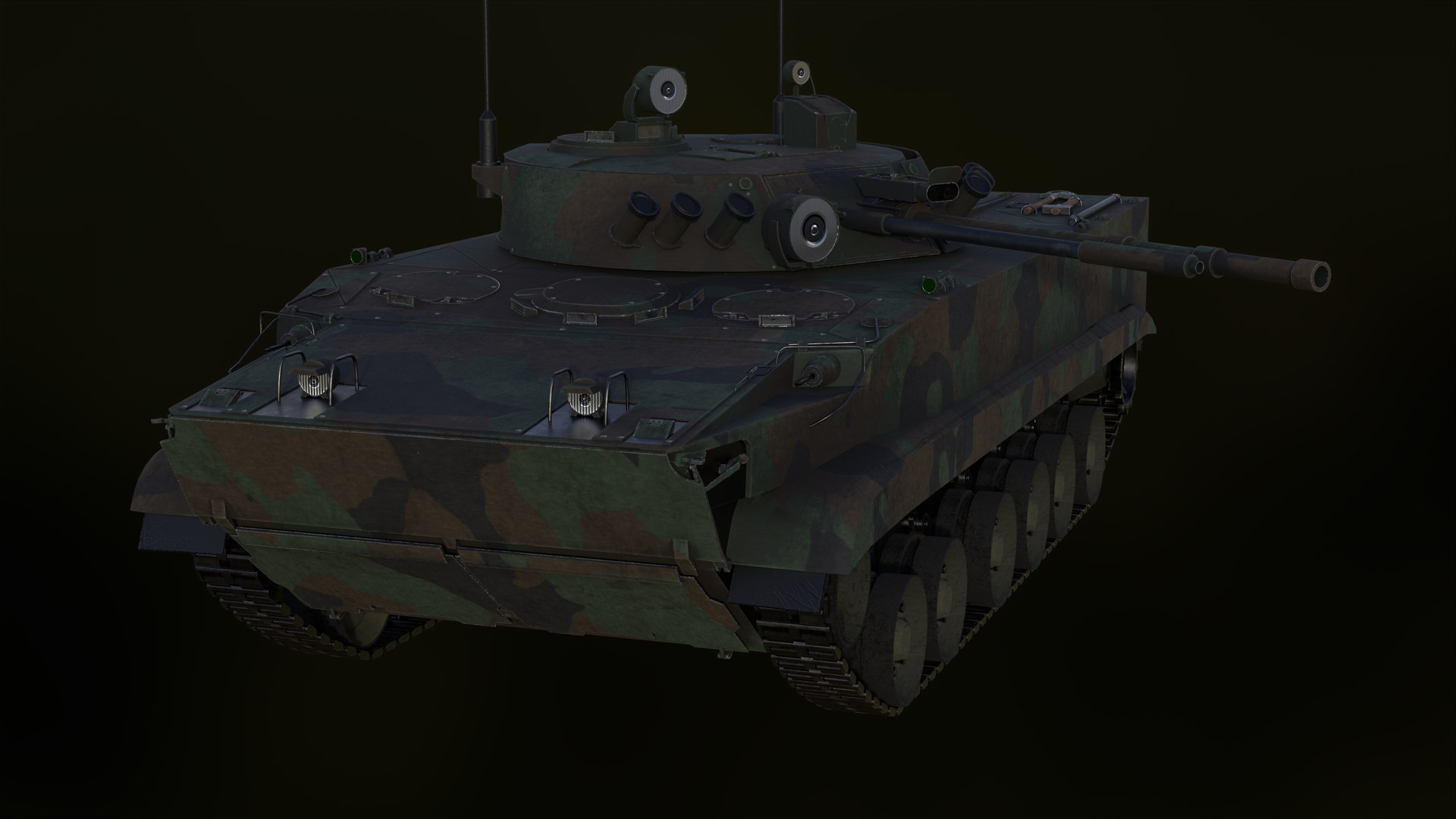 3D Model BMP-3 Armored Vehicle - TurboSquid 1899487