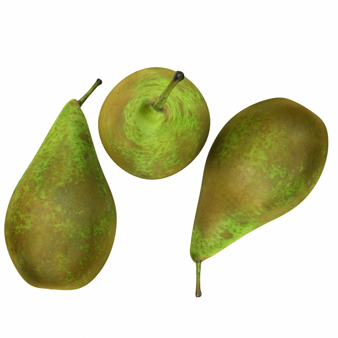 3d Realistic Pear