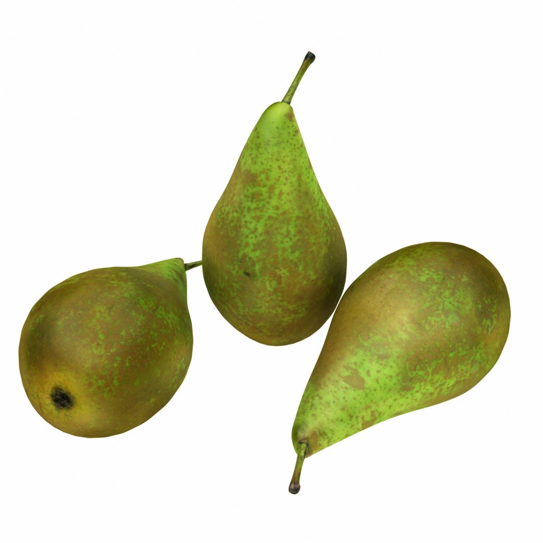 3d Realistic Pear