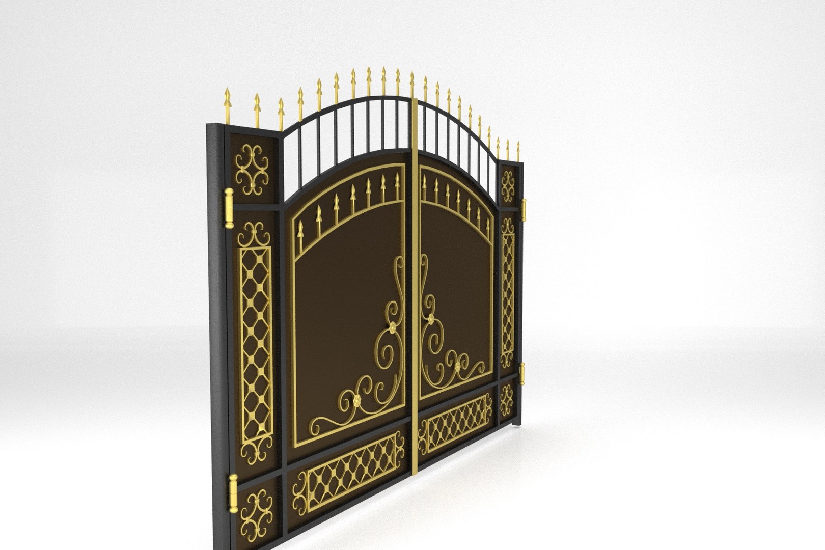 Iron Gate 3D Model - TurboSquid 1326449