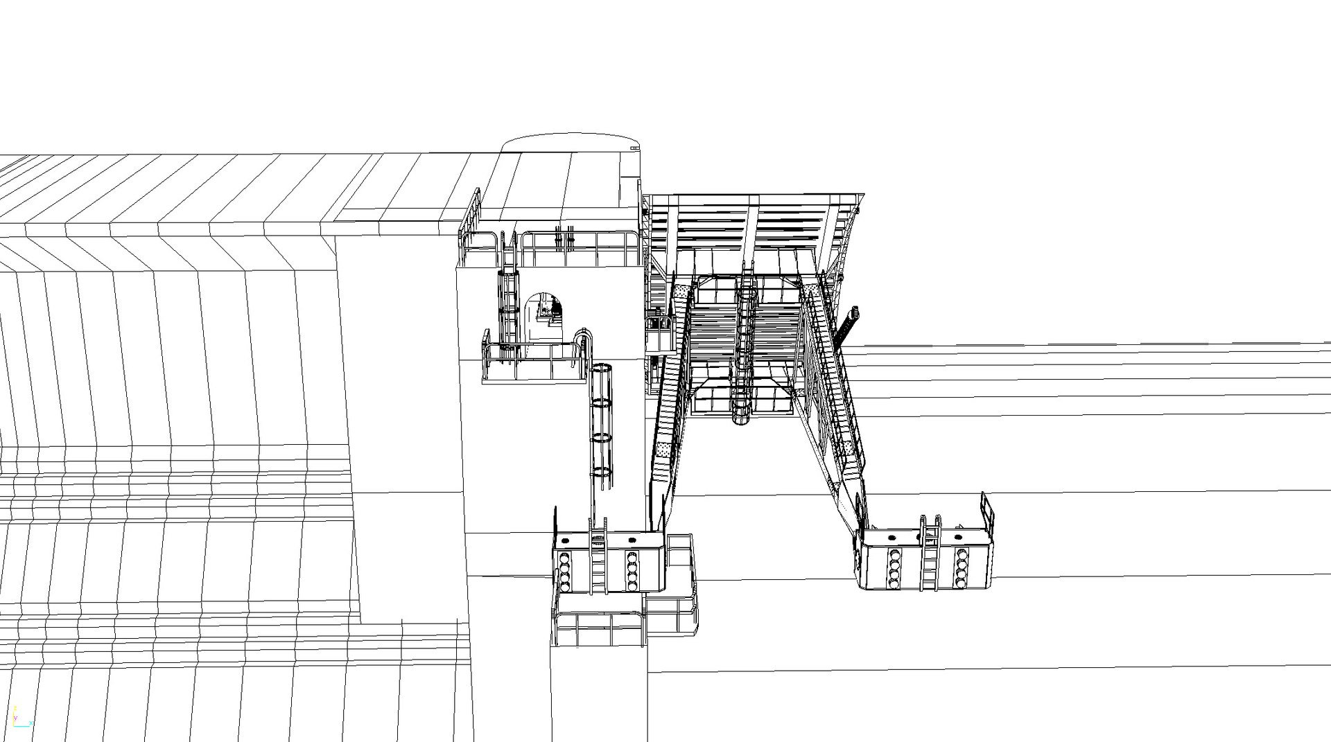 Dam Sluice Gate 3D Model - TurboSquid 1649429