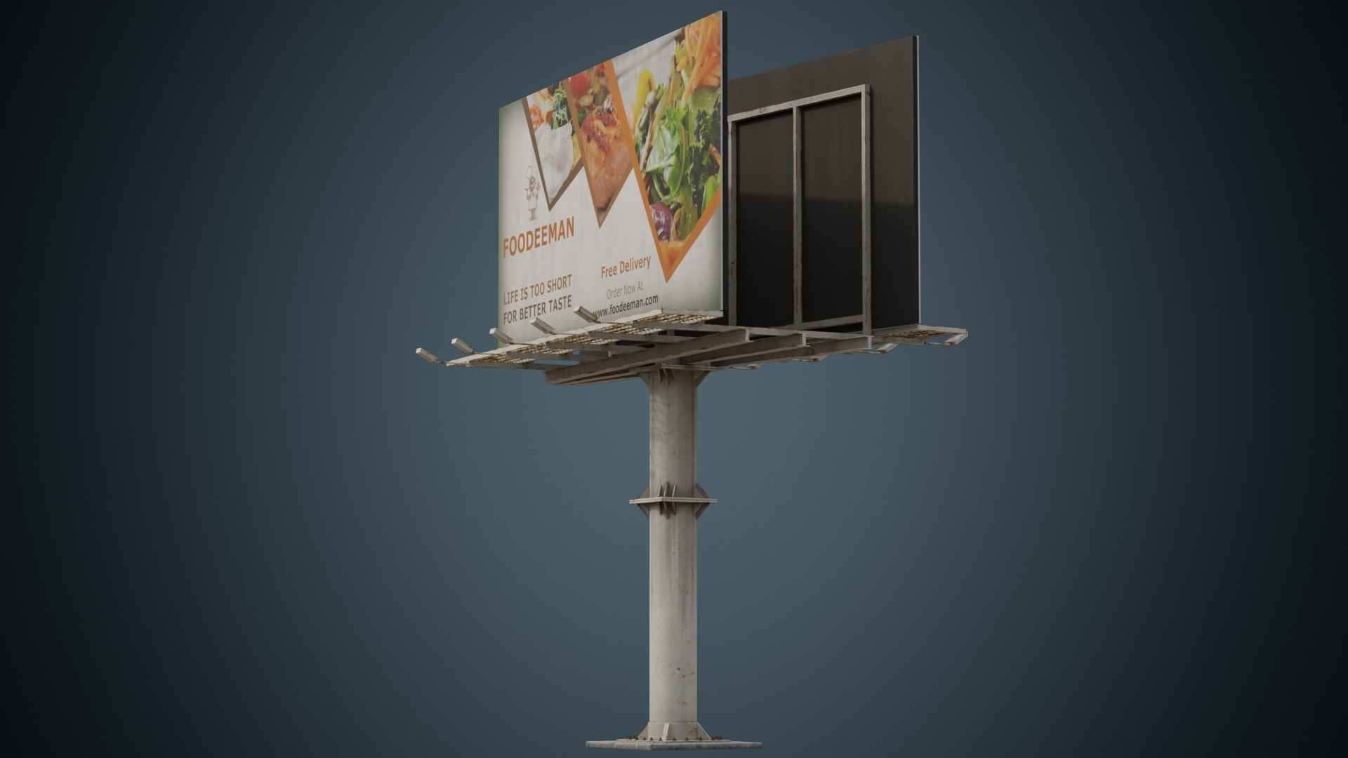 Billboard 3C 3D - TurboSquid 1729781