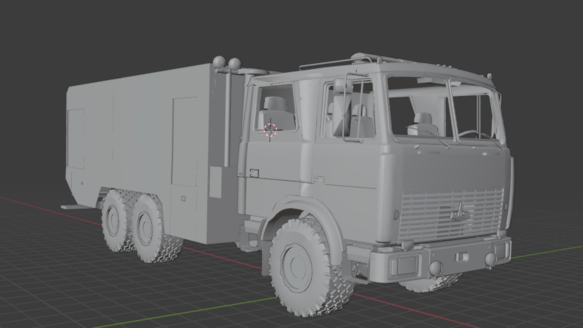 3D Model MAZ6317X9 - TurboSquid 2189094