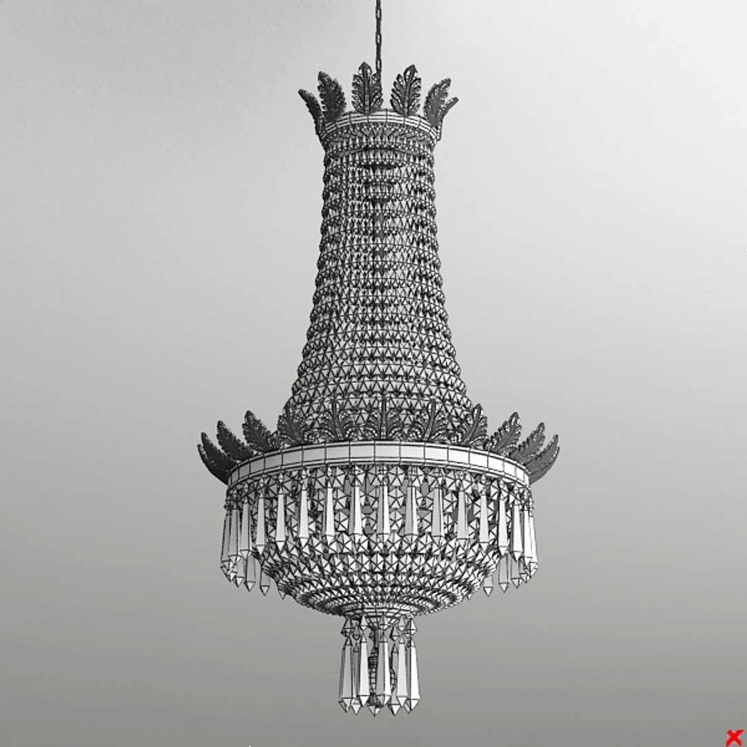 3d Chandelier Model
