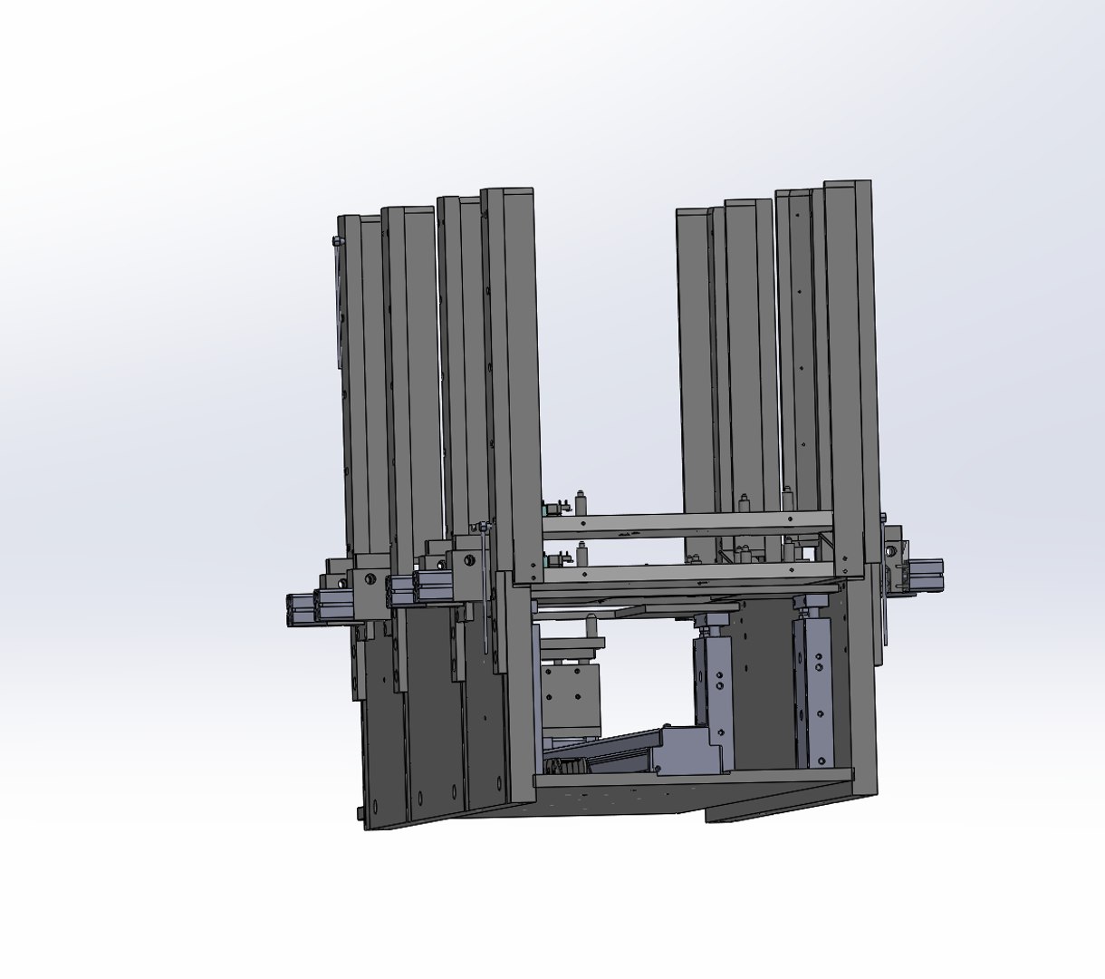 3D Tray Mechanism Automatic Stacking Model - TurboSquid 1342409