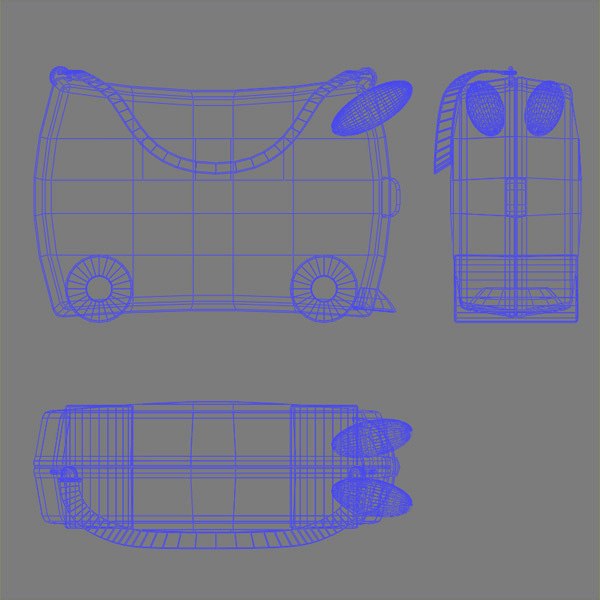 3d trunki kids case suitcase