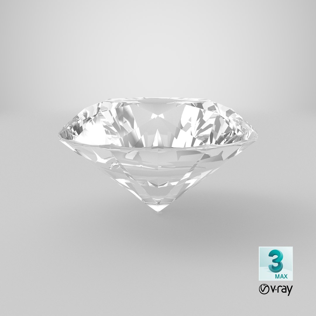 3D Round Brilliant Cut Diamond - TurboSquid 1848484