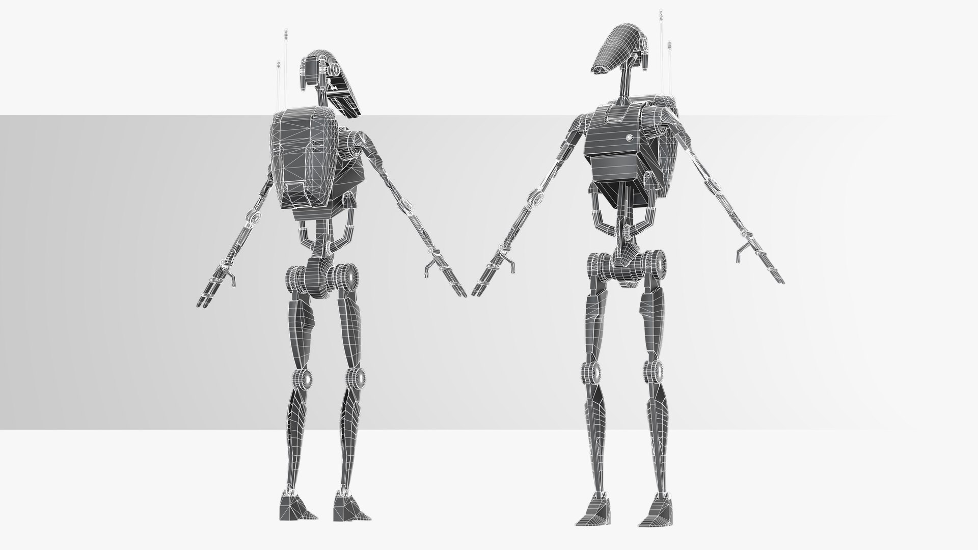 3D Star Wars Battle Droid - TurboSquid 2284880