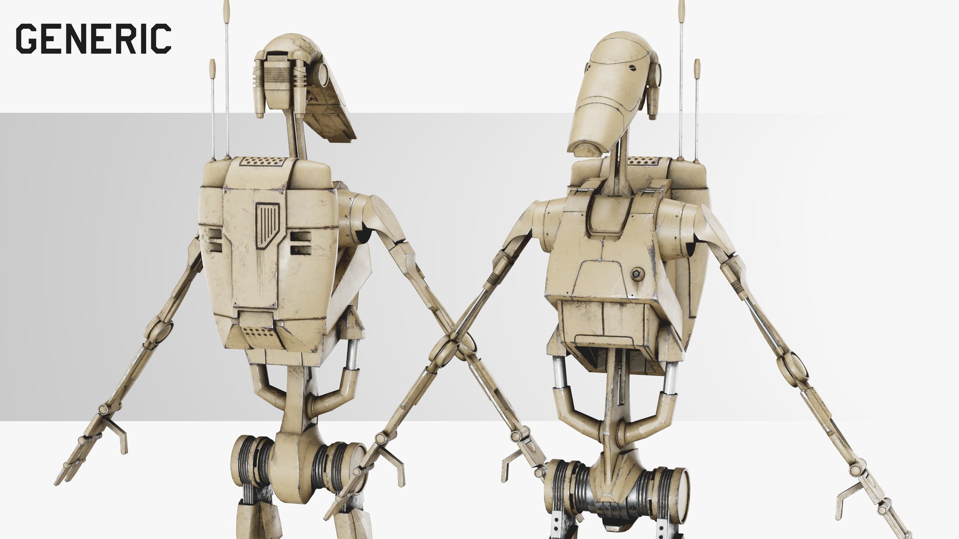 3D Star Wars Battle Droid - TurboSquid 2284880
