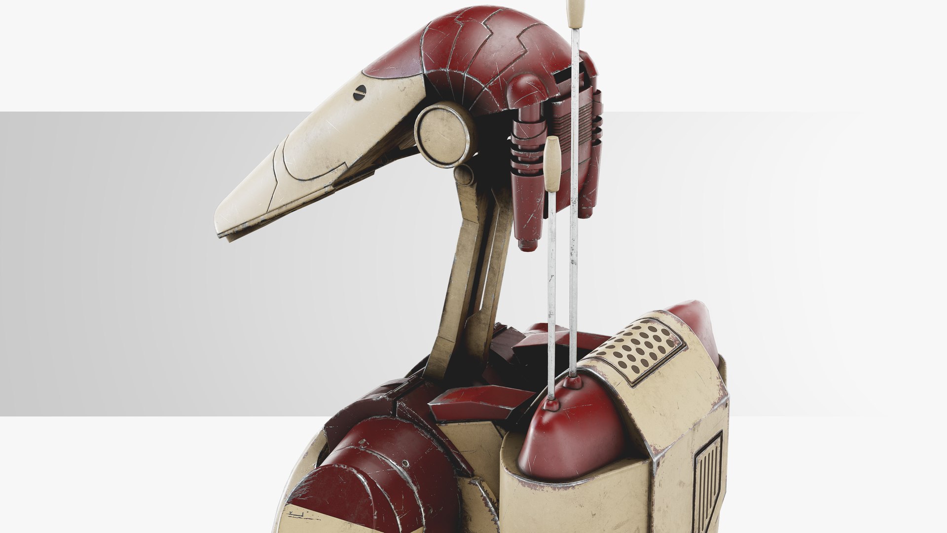 3D Star Wars Battle Droid - TurboSquid 2284880