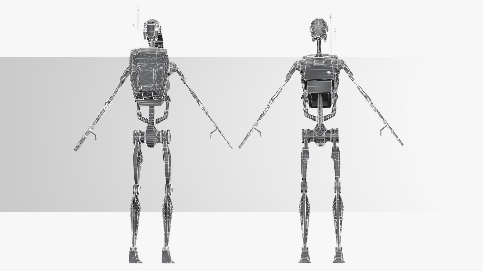 3D Star Wars Battle Droid - TurboSquid 2284880
