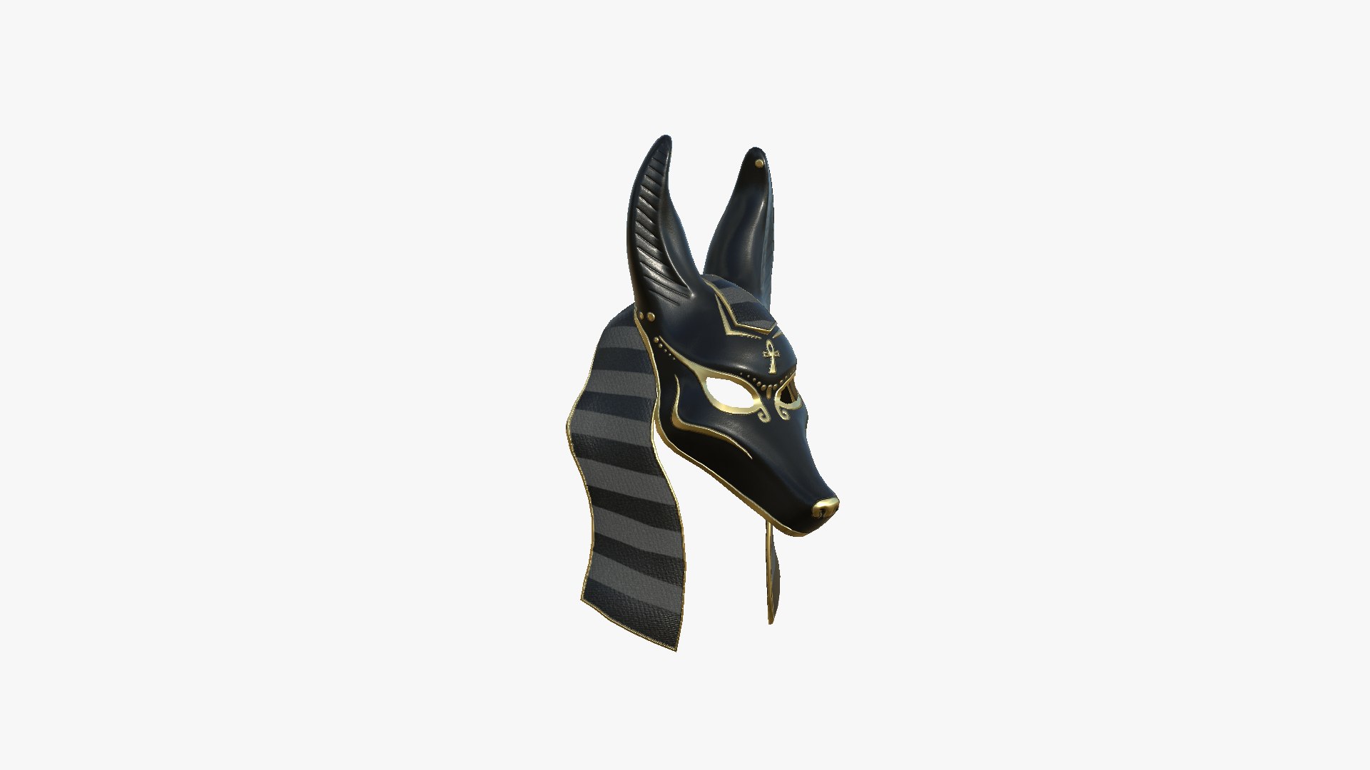 Anubis Mask A10 - Egyptian Gods Character Clothing Model - TurboSquid ...