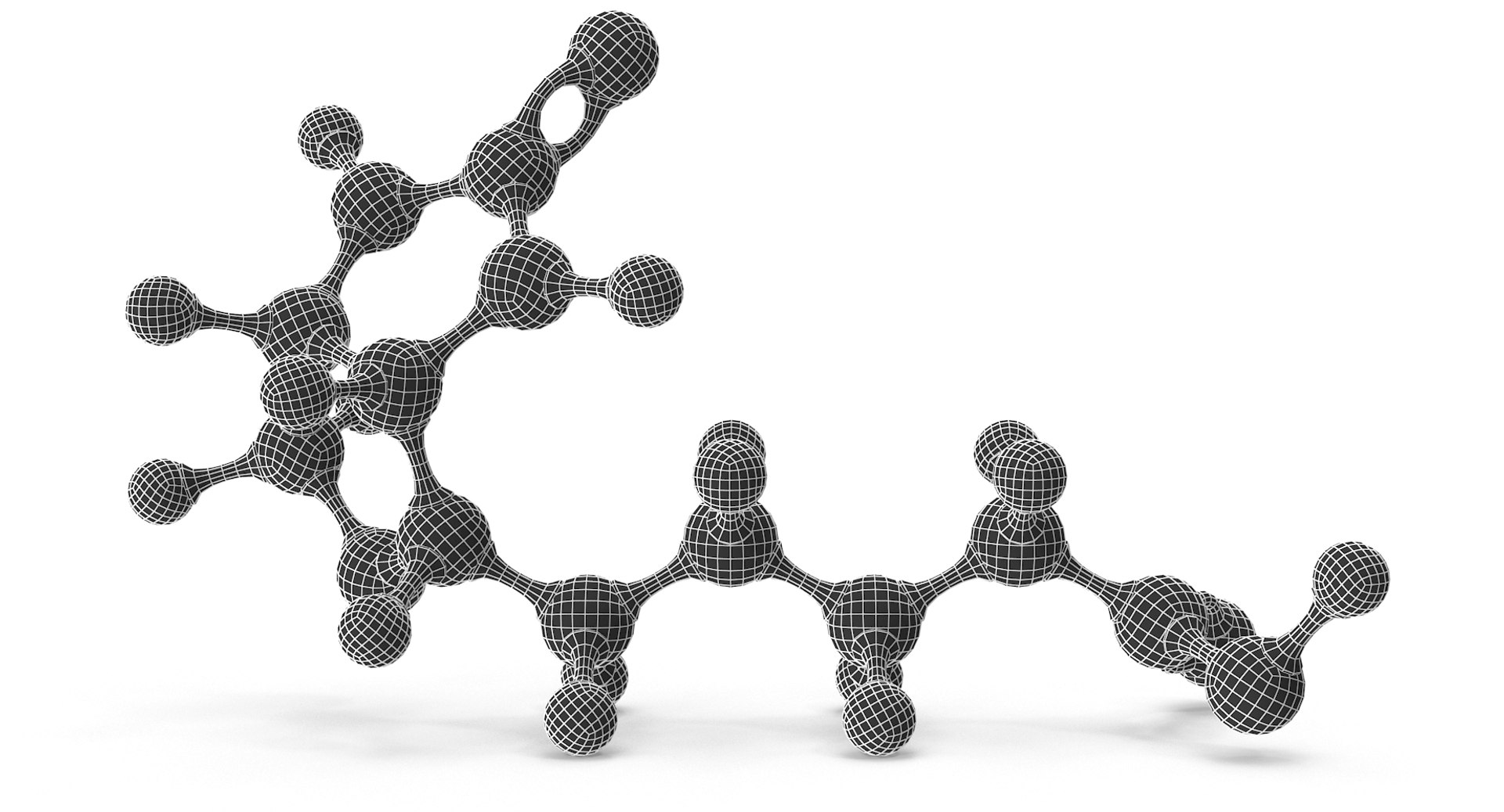 Biotin Molecular Model - TurboSquid 1287933