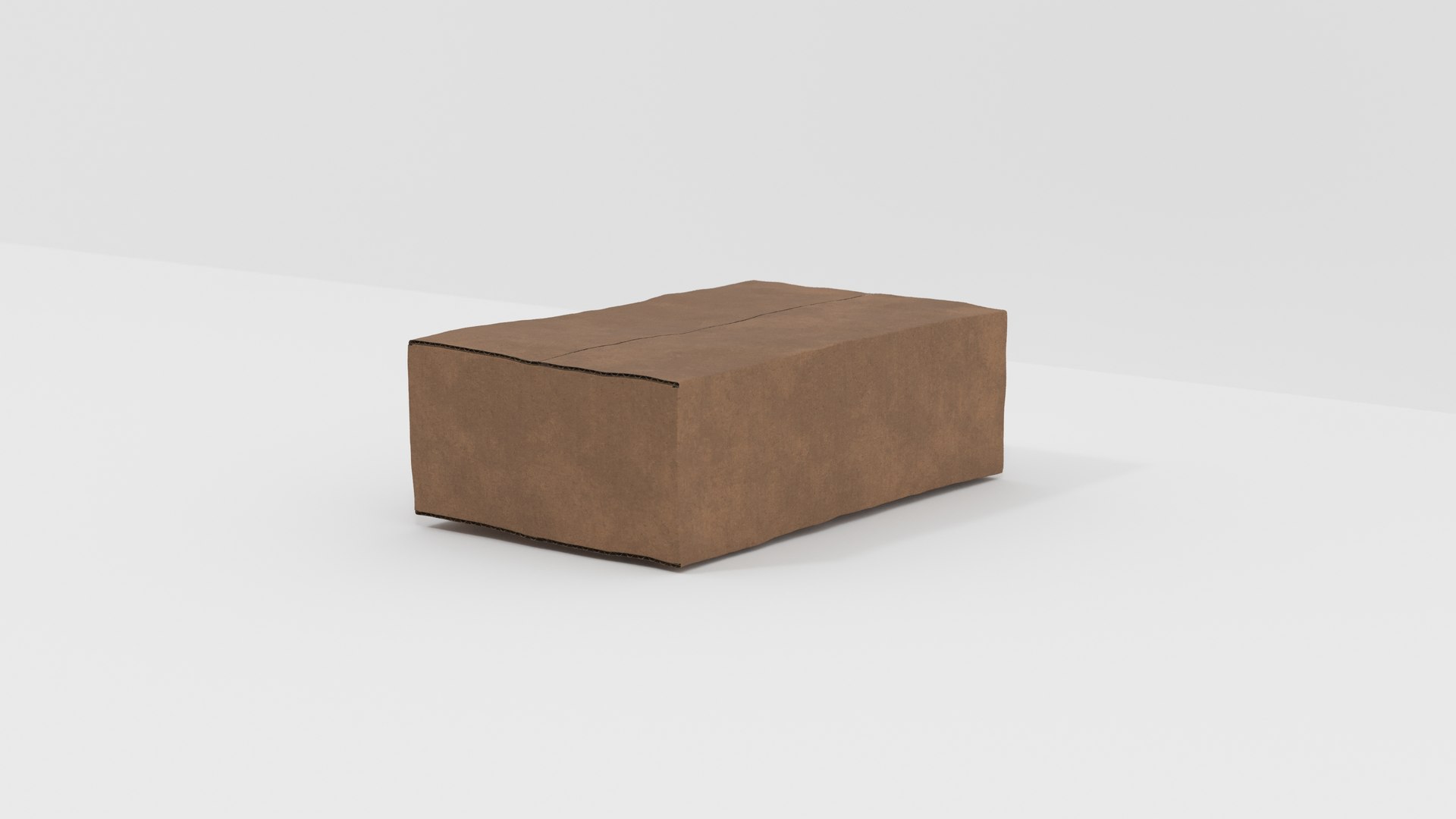 3D Model Cardboard Box - TurboSquid 2016598