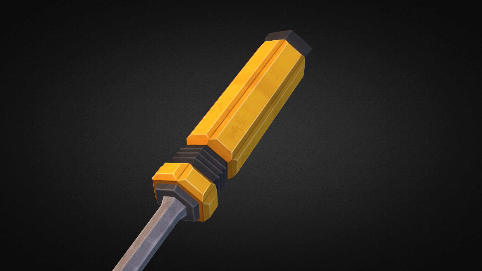 Screwdriver Weapons Polys Max