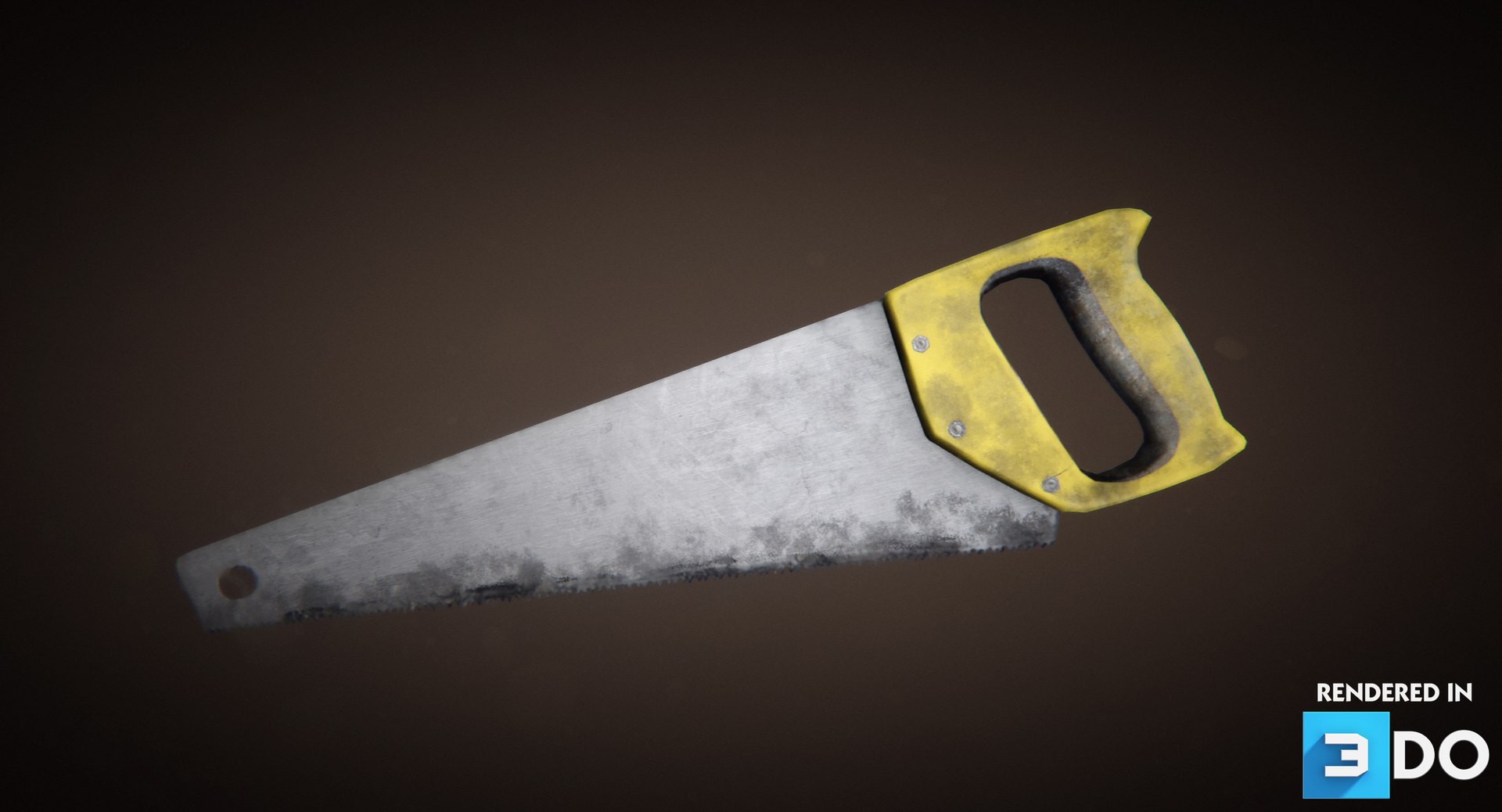 3d pbr saw model
