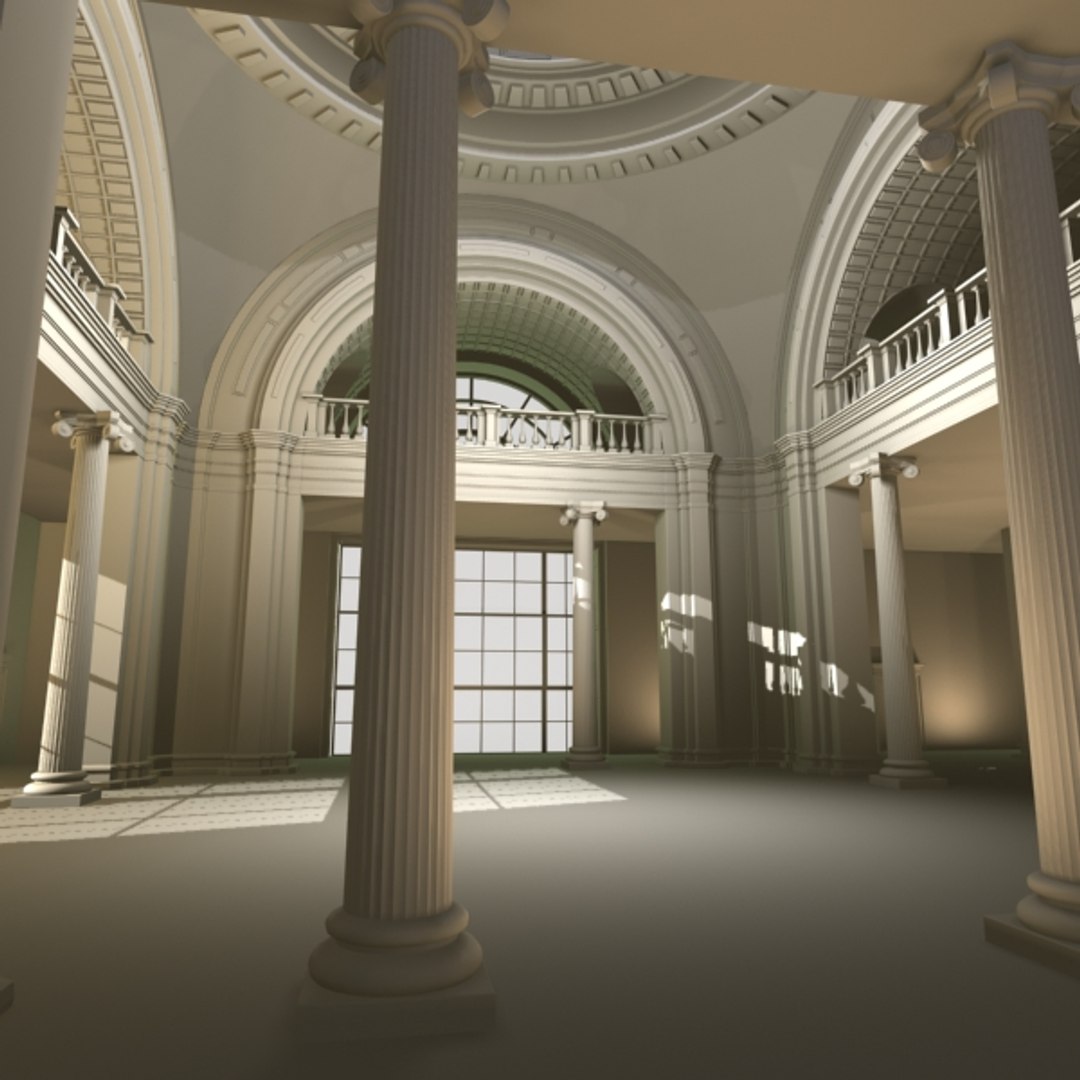 Interior Scene 3d Model