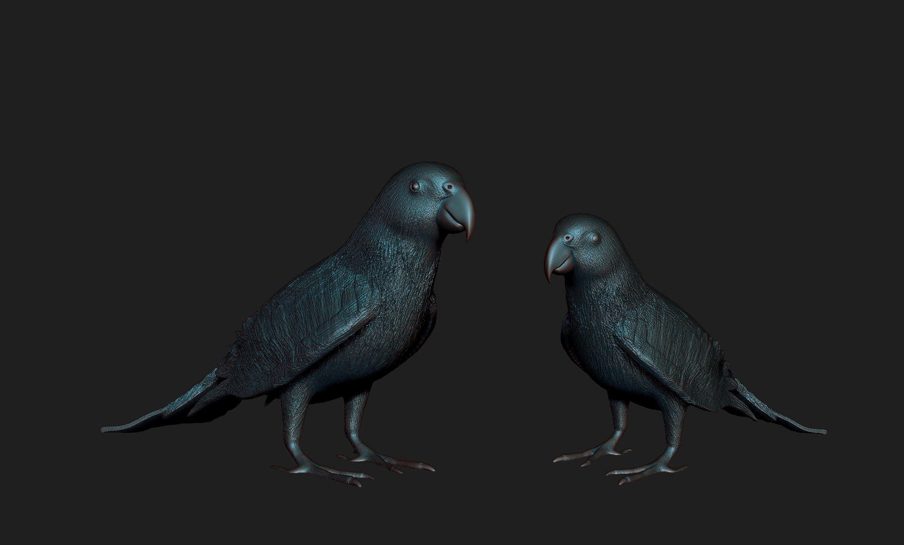 3D Parrot Model - TurboSquid 2139716