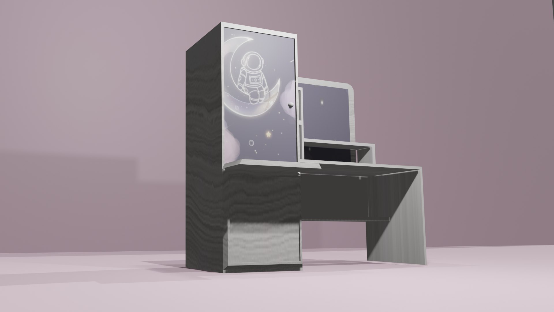 Low polymodeling aesthetic study table model - TurboSquid 1982962