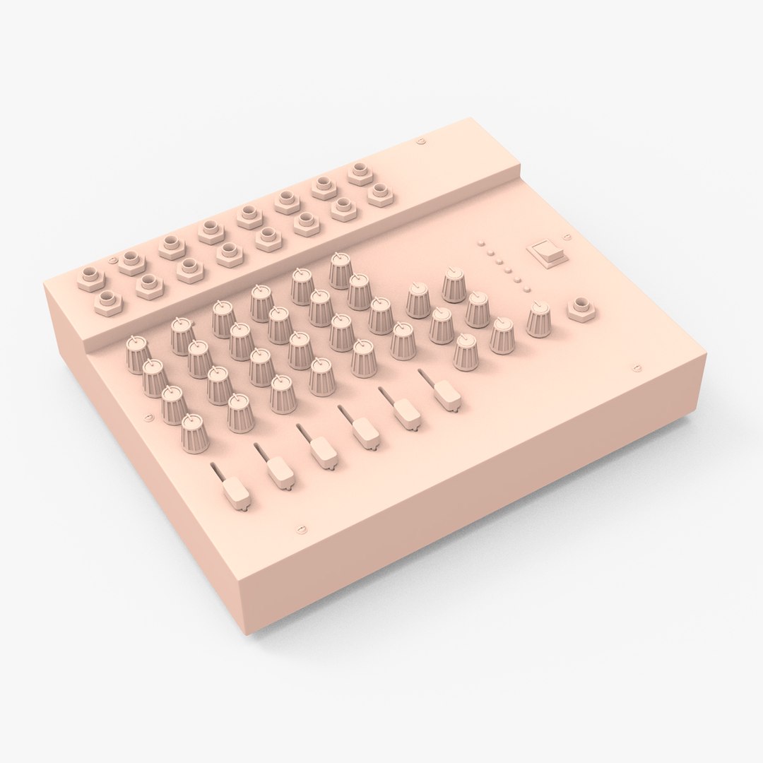 3D Model Sound Engineering Board - TurboSquid 2259973