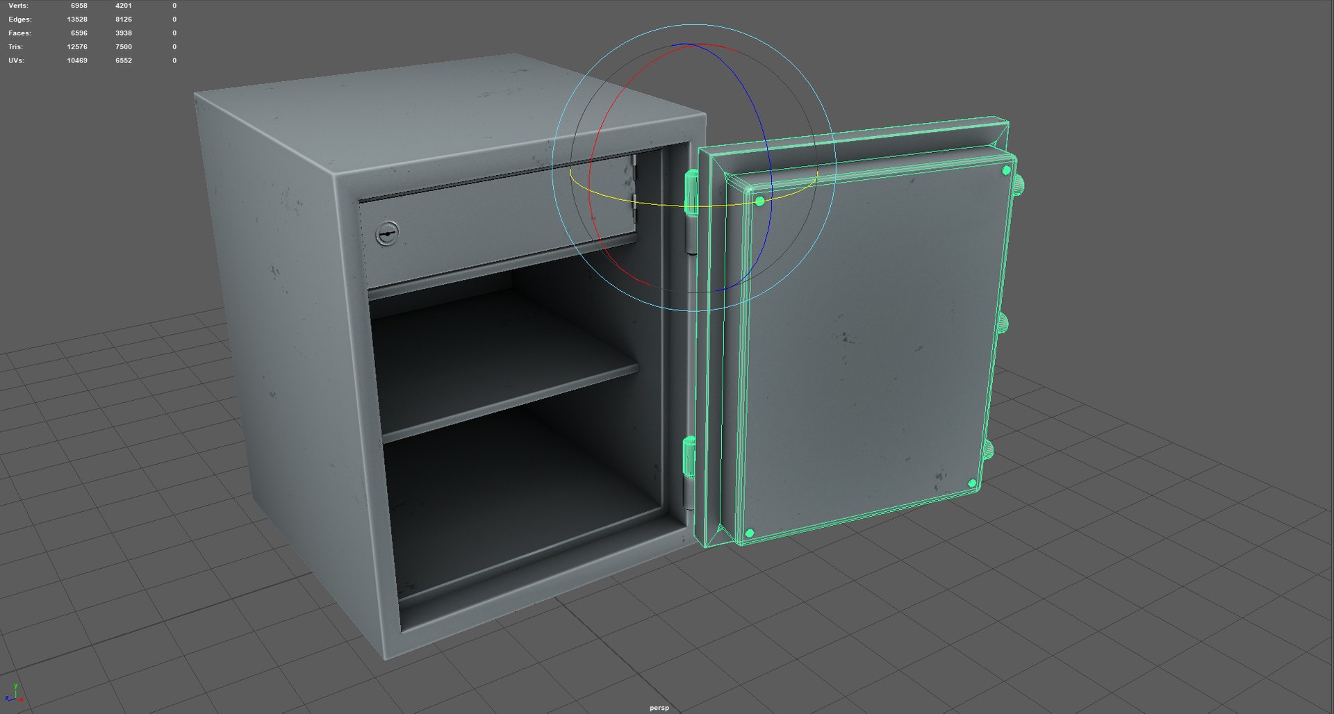 Safe Box 2 3D Model - TurboSquid 1926922