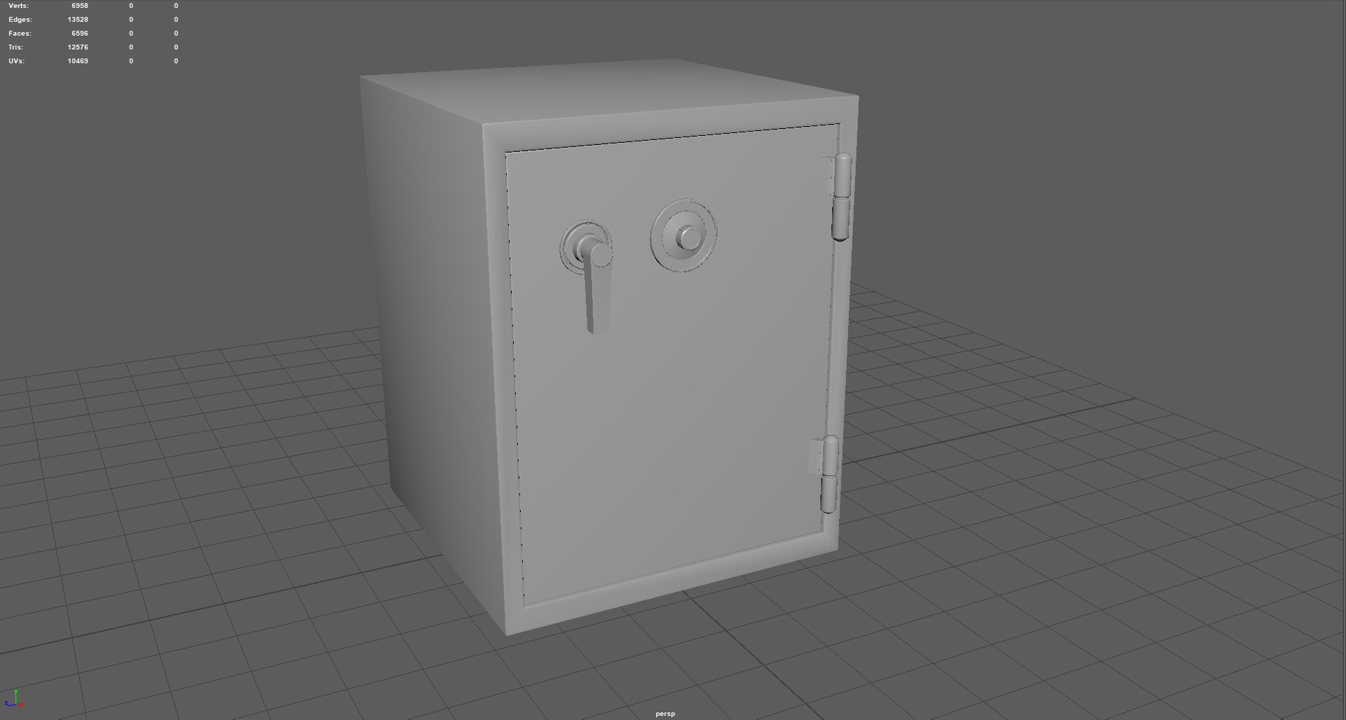 Safe Box 2 3D Model - TurboSquid 1926922